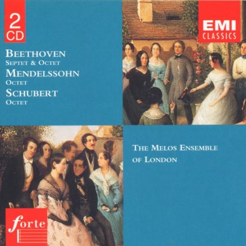 Ludwig van Beethoven, Felix Mendelssohn, Franz Schubert, Melos Ensemble ...