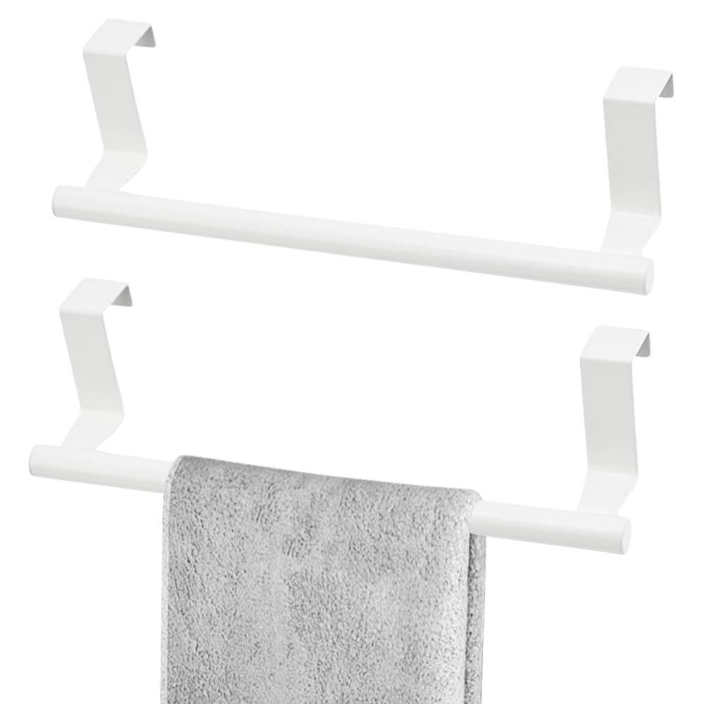 Amazon.com: Cabinet Door Towel Bar, Dish Towel Rack for Cabinet ...
