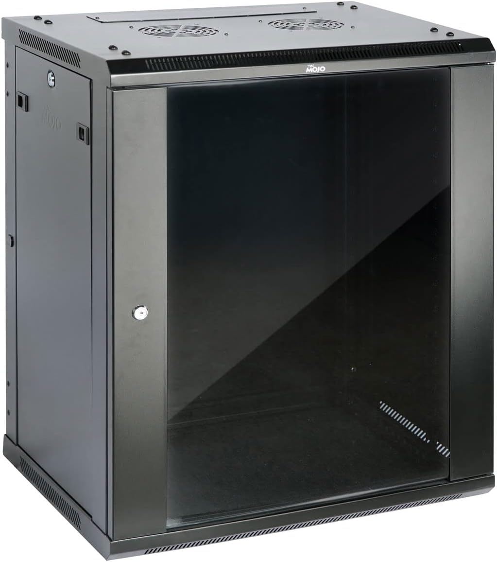 Amazon.com: Tecmojo Elite Collection 15U Wall Mount Server Cabinet IT ...