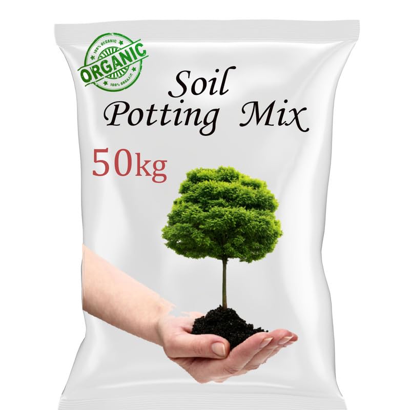 ORGANIC PLANT Potting Mix Soil Fertilizer for Plants 50kg, Garden Soil ...