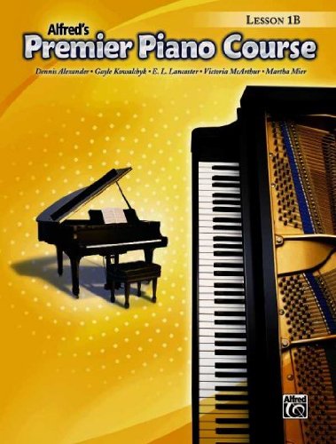 Alfreds Premier Piano Course Lesson 1B (Premier Piano Course) Alfreds ...