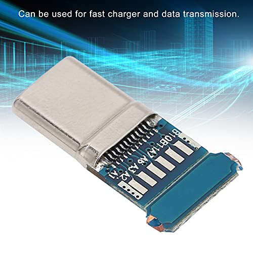 fasient1 DIY 12pin USB 3.1 Type-C USB-C Male Plug Socket Cable Adapter ...