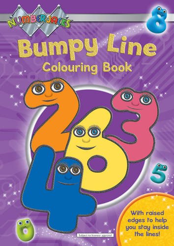 Numberjacks Bumpy Line Colouring Book: Amazon.co.uk: 9781405247948: Books