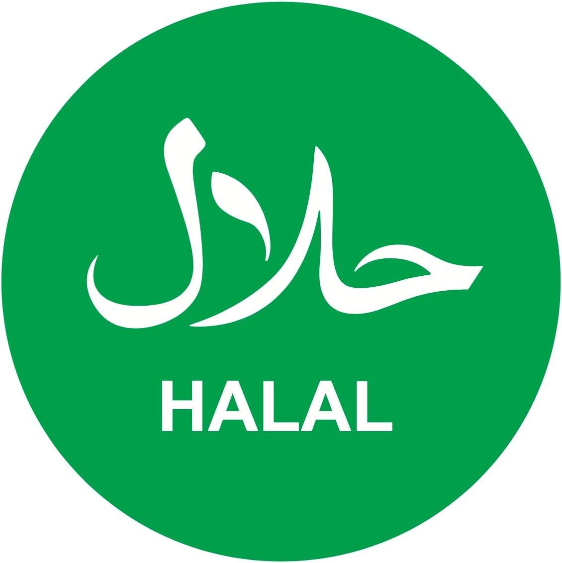 Amazon.com : 2 inch 300 PCS Round Halal Food Label Circle Dietary ...