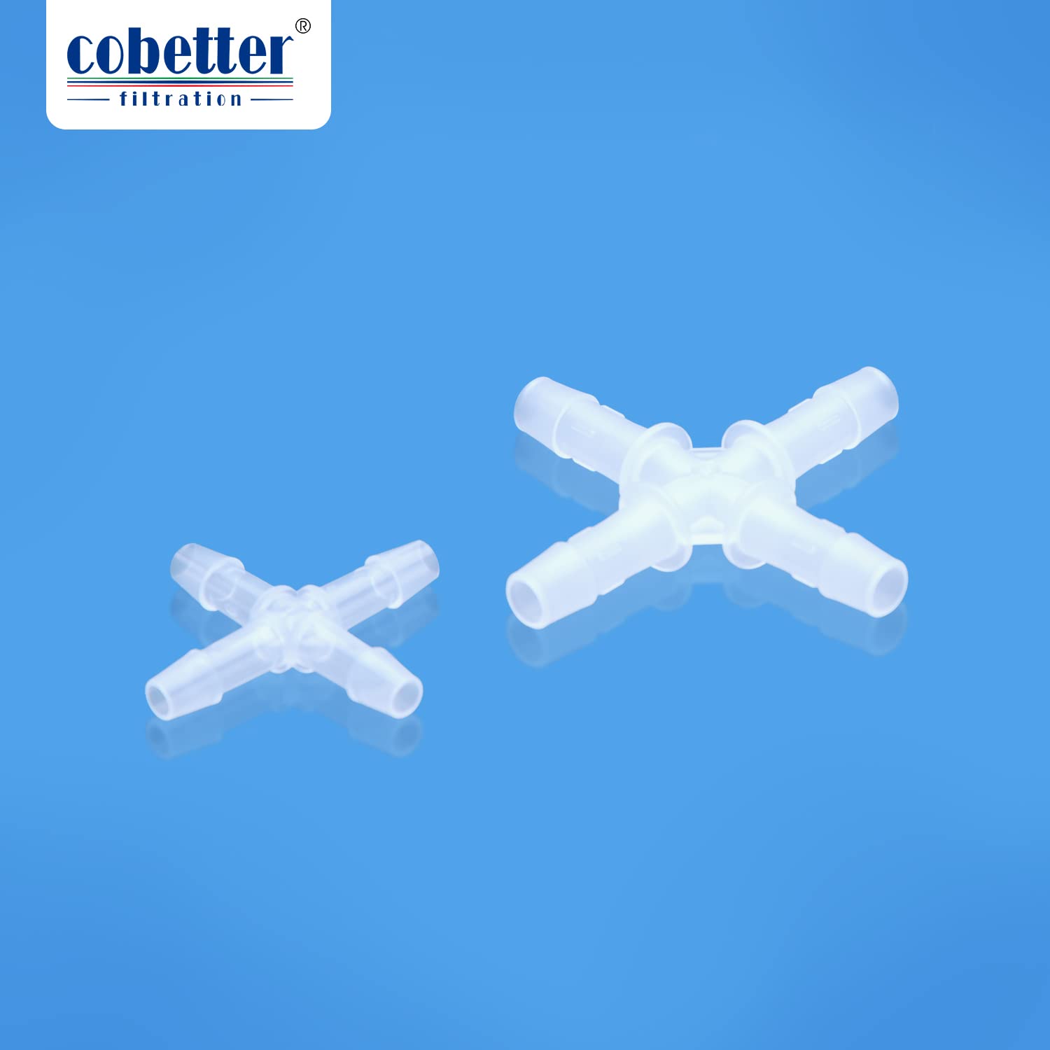 Snapklik.com : 10 Pack Pharmaceutical Polypropylene Cross Fittings ...