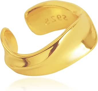 Amazon.co.jp: SK.Whiee イヤーカフ メンズ レディース 「ラッキーな出会い」 シルバー925 イヤーカフ 金属アレルギー ...