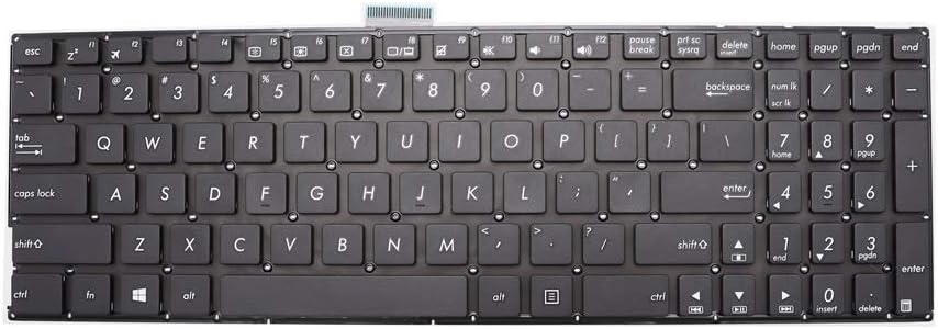 Amazon.com: Abakoo New Keyboard Compatible with ASUS X555 X555L X555LB ...