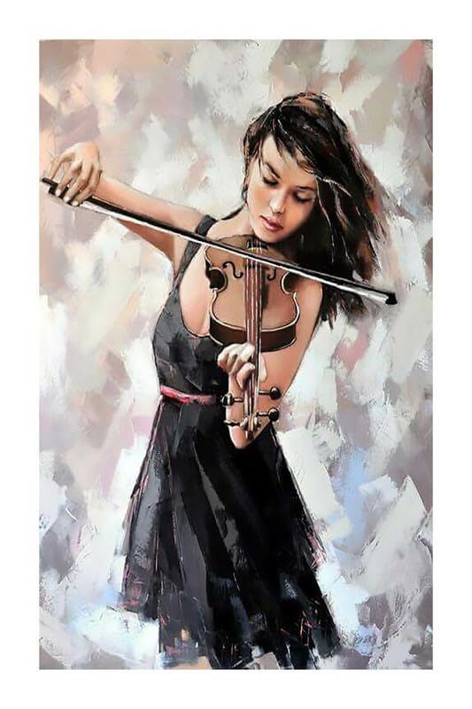 HK PRINTS Beautiful Girl Wall Poster for Room (12x18 Inch, 300 GSM ...