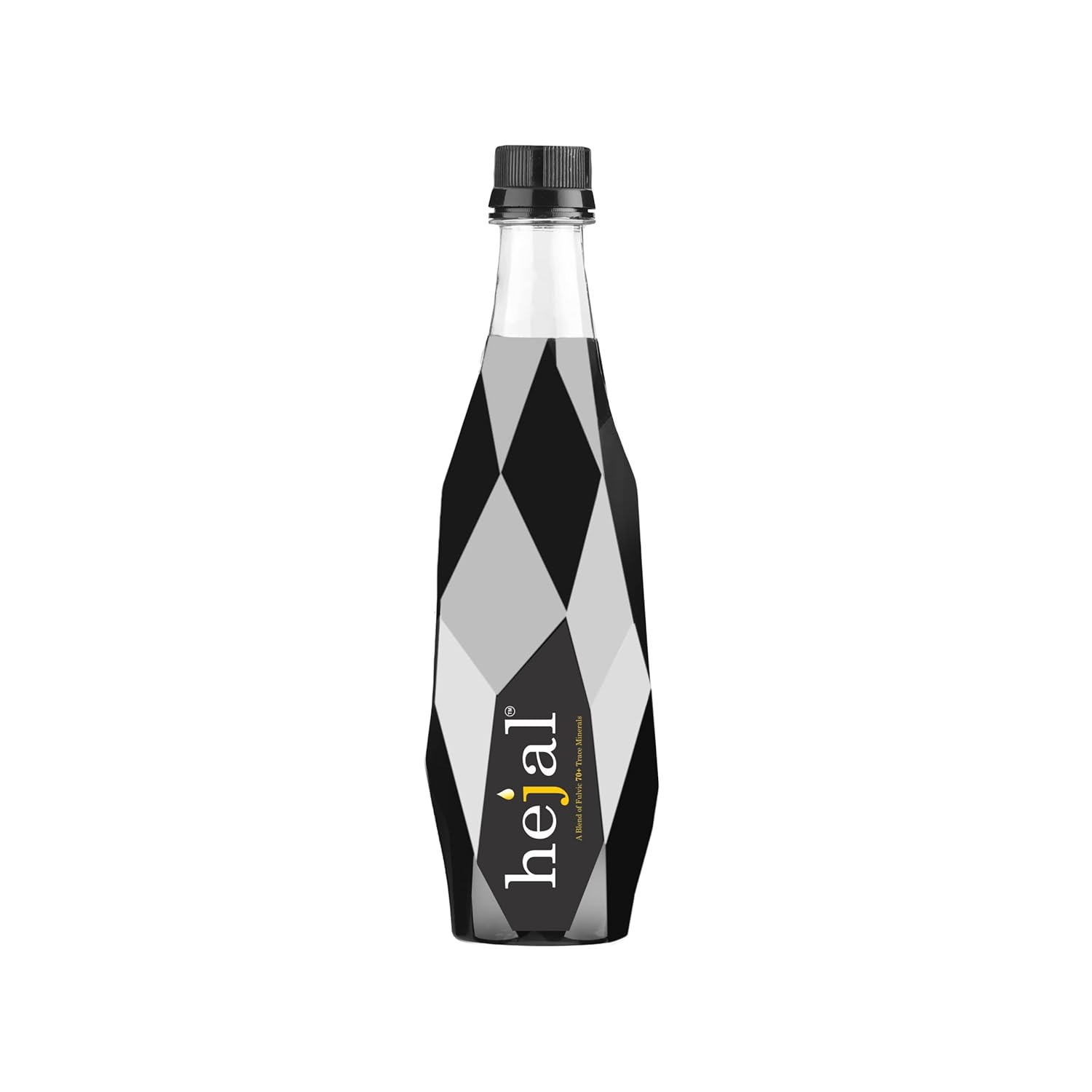 Hejal H2O Black Water Drink 8+pH Alkaline Water pack of 18 (500 ml ...