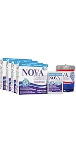 Novadent Dentures Cleaner – For Denture on implants, Denture soft liner ...