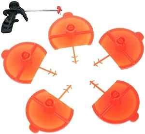 Spray Foam Replacement 5pcs Spray Polyurethane Foam Nozzle Flat Fan ...