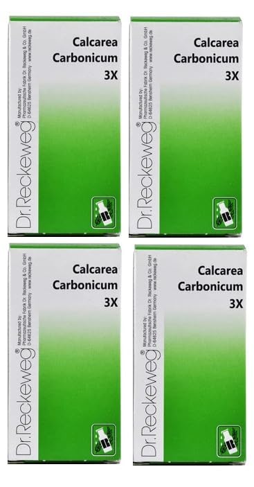 Buy Dr. Reckeweg Calcarea Carb 3x Tablet (PACK OF 4) Online at Low ...