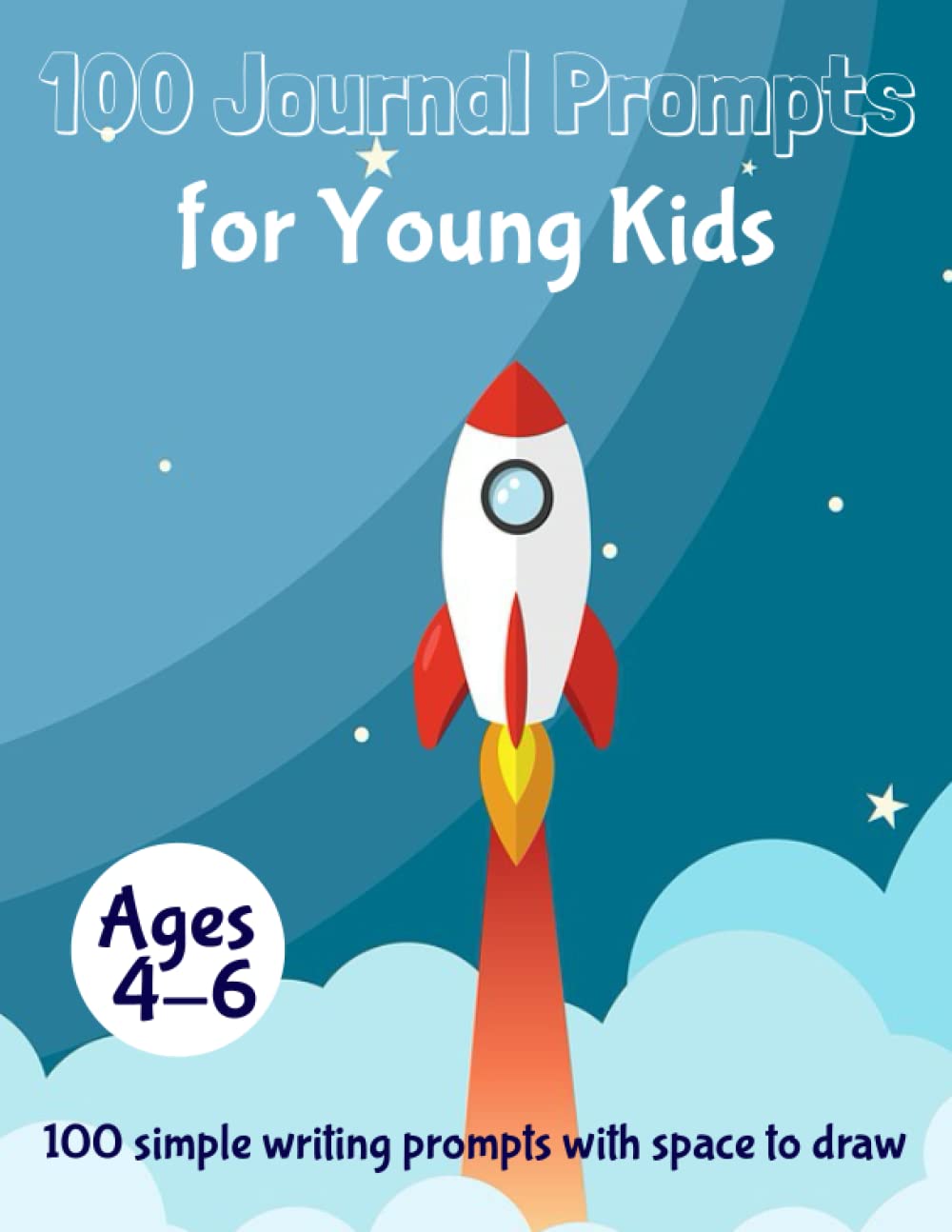 Buy 100 Journal Prompts for Young Kids Ages 4-6: 100 Simple Writing ...