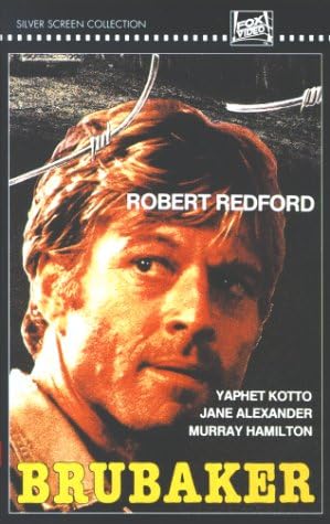 Brubaker [VHS] : Robert Redford, Yaphet Kotto, Jane Alexander, Murray ...