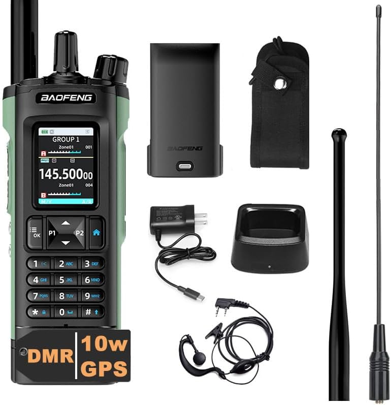Amazon.com: BAOFENG DM32 DMR Long Range Walkie Talkie Digital Mobile ...