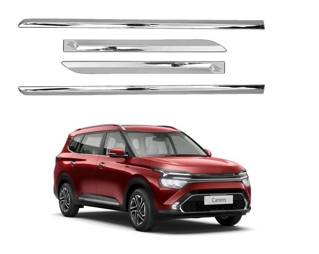 Car Door Side Beading Chrome for KIA Carens : Amazon.in: Car & Motorbike