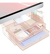 Amazon.com: ECOLOVI Computer Monitor Stand with 2 Pen Holders and ...