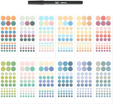 Amazon.com : Mr. Pen- Color Coding Labels with Pen, 552 pcs, Assorted ...