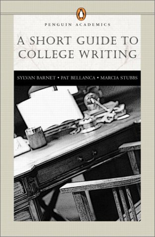 Buy A Short Guide to College Writing Book Online at Low Prices in India ...