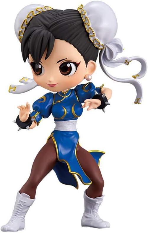 Amazon.com: Q posket Street Fighter Series Chun-Li Normal Color PVC ...