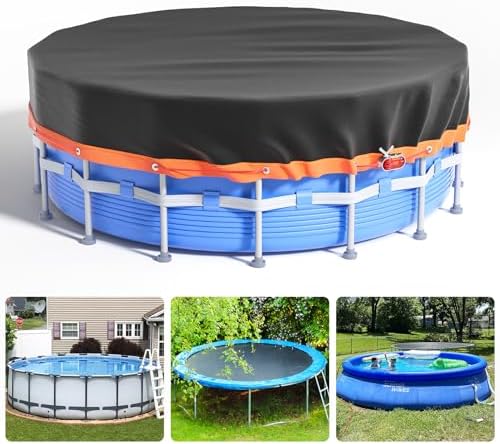 Amazon.com : Blue Wave Gold 15-Year 18-ft Round Above Ground Pool ...