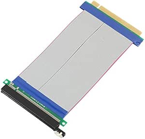 Amazon.com: axGear PCI-E PCI Express Extension Cable Riser Card Ribbon ...