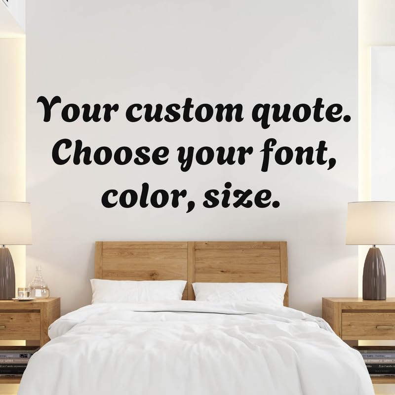 Amazon.com: generic Custom Vinyl Letters - Custom Decal Vinyl Letter ...