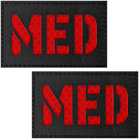 Amazon.com: PATIKIL Reflective MED Patch 2x3", 2 Pcs IR Infrared EMS ...