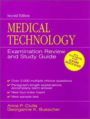 Medical Technology Examination Review and Study Guide (2nd Edition ...