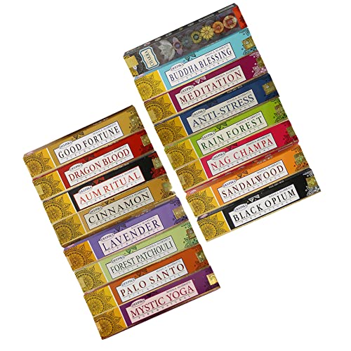 Deepika Premium Assorted Incense Sticks 15gram x 12 pack. for ...