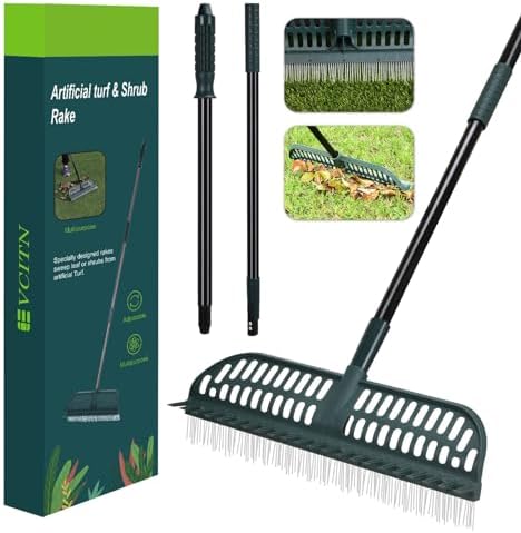 Amazon.com : Spear & Jackson 4865RB Artificial Grass/Astroturf Rake ...