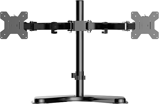 Fully Adjustable Dual Monitor Stand | For 13-32” Screens | Office ...