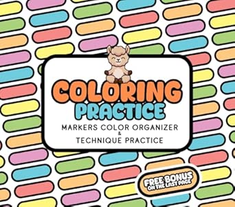 Amazon.com: Coloring Practice Workbook with 700 Color Charts, 120 ...