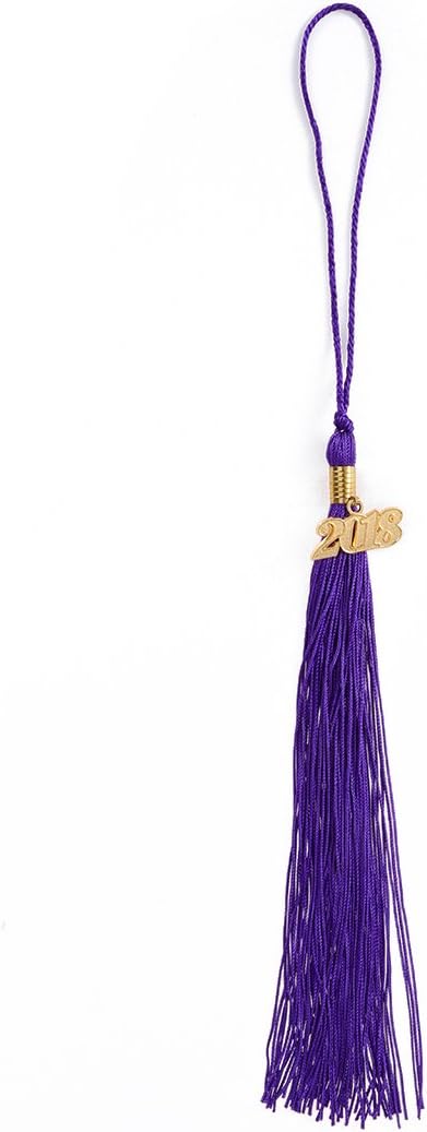 Amazon.com: LUOEM Graduation Tassels with Gold 2018 Year Charm Academic ...