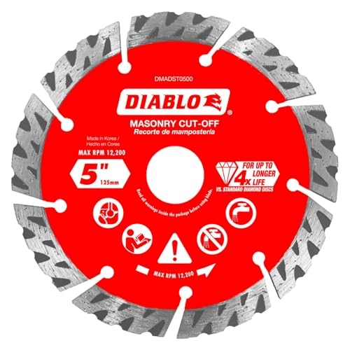 Snapklik.com : Diablo Diamond Segmented Turbo Masonry Cut-Off Blade For ...