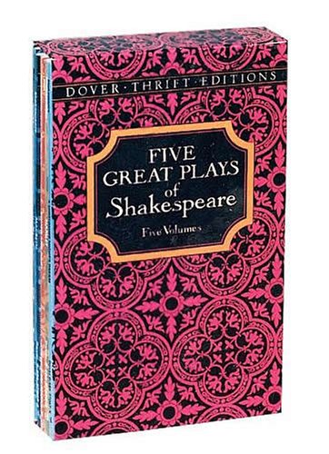 Five Great Plays of Shakespeare: Dover: 9780486278926: Amazon.com: Books