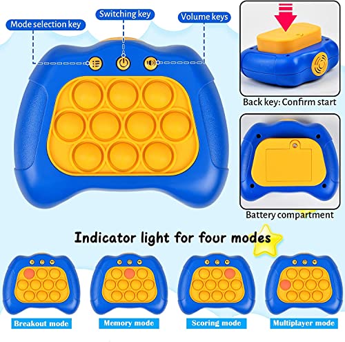 Pop It Game Light Up Fidget Toy, Tap Tap Smart Fidget, Decompression ...