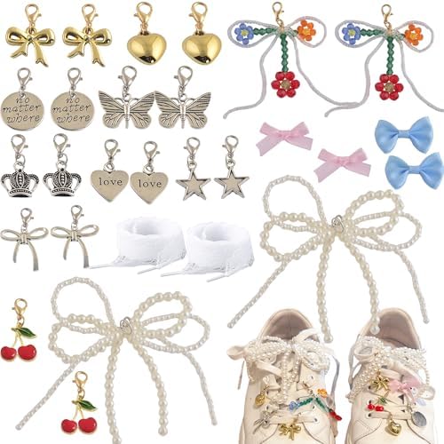 Amazon.com: Mity Rain 30PCS Charms for Sneakers - Lace Charms Contain ...