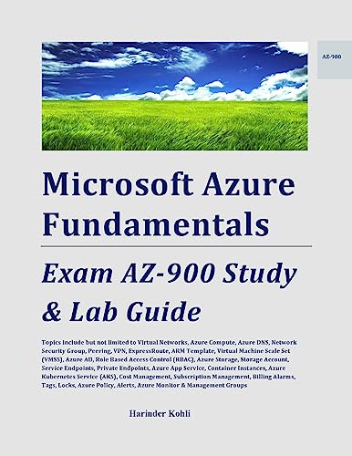 Microsoft Azure Fundamentals: Exam AZ-900 Study & Lab Guide eBook ...