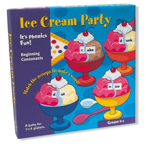 Ice Cream Party: Beginning Consonants | Amazon.com.br