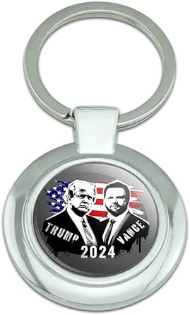 Amazon.com: GRAPHICS & MORE Trump Vance Spray Paint 2024 Keychain ...