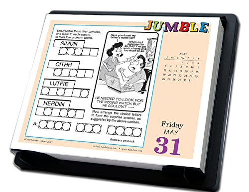The Daily Jumble 2019 Boxed Daily Calendar - NxDeals.com