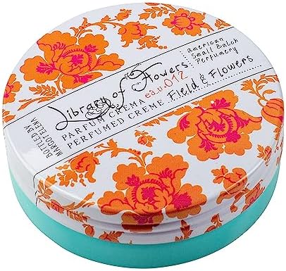 Amazon.com : Library of Flowers Field & Flowers Parfum Crema, 2.5 oz ...