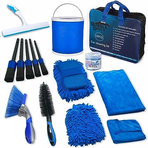 Amazon.com: Ultimate 15-PCS Car Detailing Kit, Car Cleaning Kit, and ...
