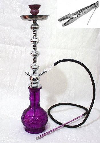 Buy 1 hose 26" Deep Purple nargila bar narguile nargile glass water ...