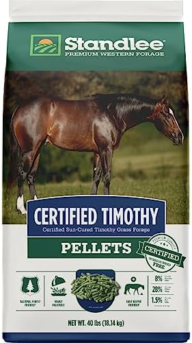 Amazon.com: STANDLEE HAY COMPANY Timothy Pellets, 40 lb : Pet Supplies