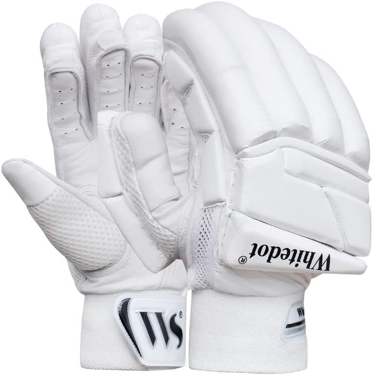 Buy Whitedot Sports Citadel Levlon Leather White Players Cricket ...