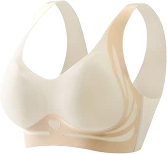 Powerful Push Up Bra for Women Gather Comfy Bras Daily Sports Brassiere ...