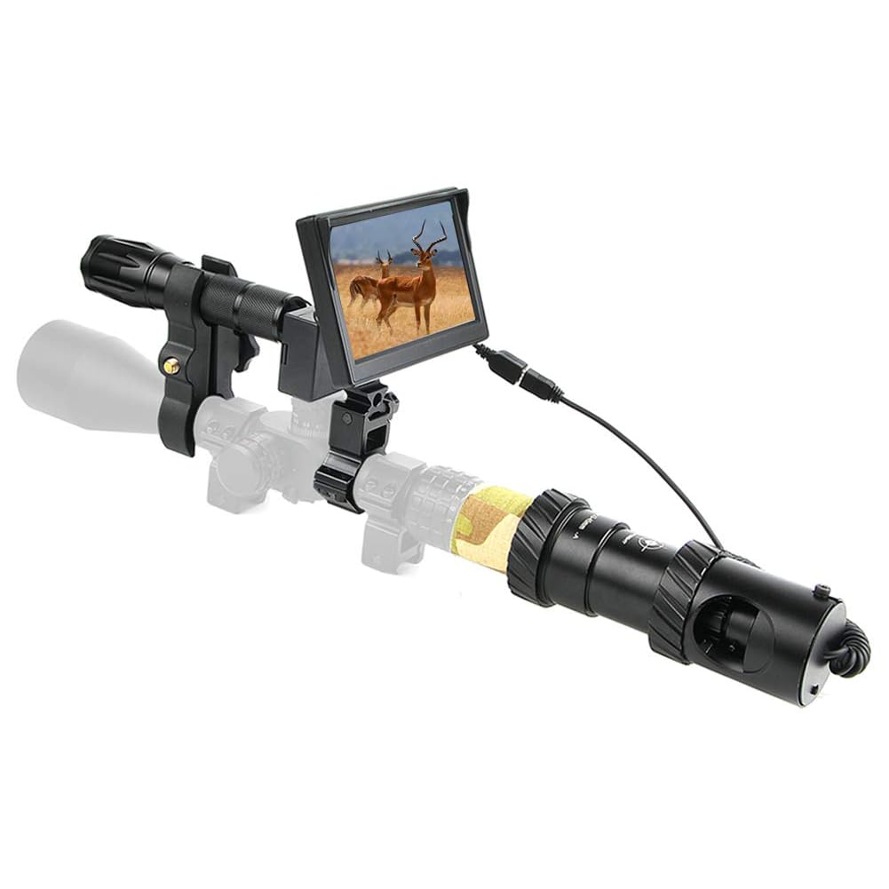 Amazon.com : Nabila Night Vision Scope for riflescope,850nm IR,5 ...