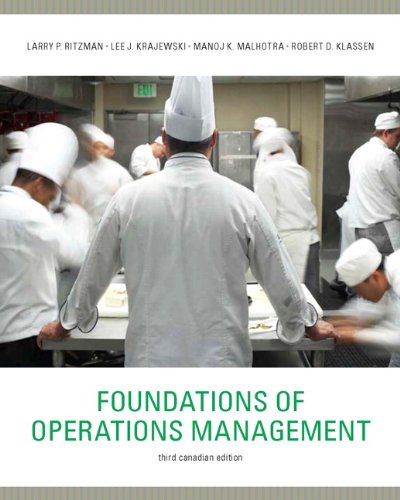 Amazon.com: Foundations of Operations Management, Third Canadian ...